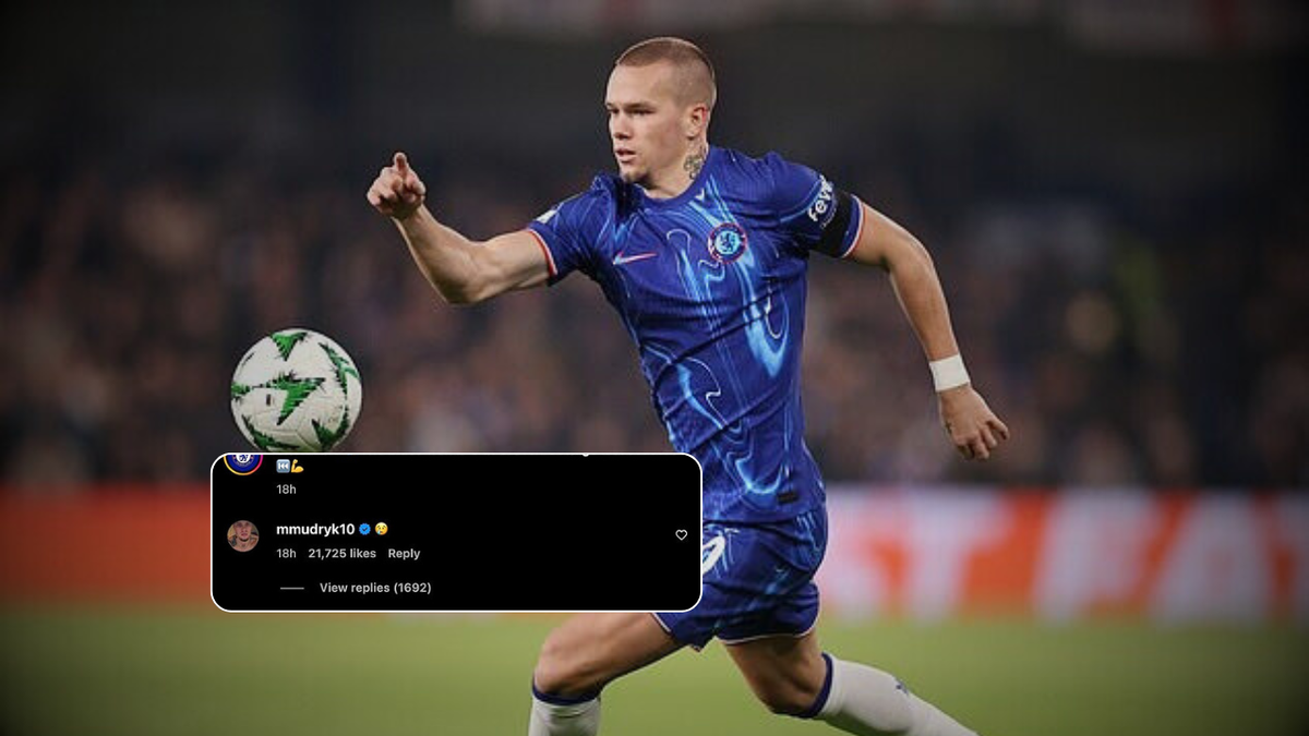 Mykhalio Mudryk posts an emotional comment on Instagram amidst ban rumours