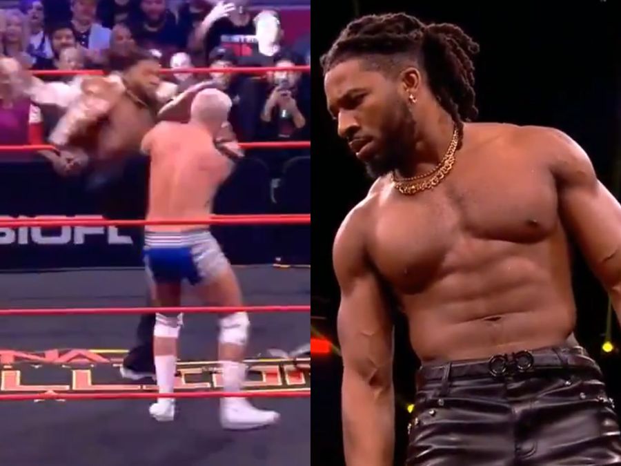 Trick Williams attacks Joe Hendry after retaining his TNA World Title ...