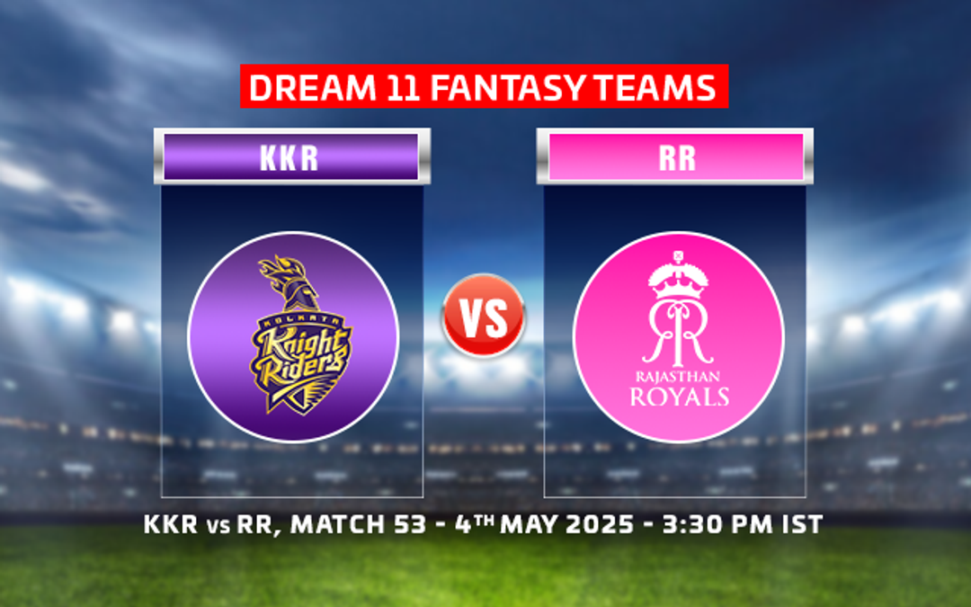KKR vs RR Dream11 Prediction, Match 53, Today Dream11 Team, Playing XI, IPL Fantasy Cricket Tips ...