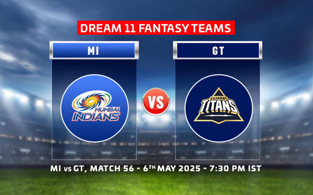 MI vs GT Dream11 Prediction, Match 56, IPL Fantasy Cricket Tips, Playing XI, Captain, Vice ...