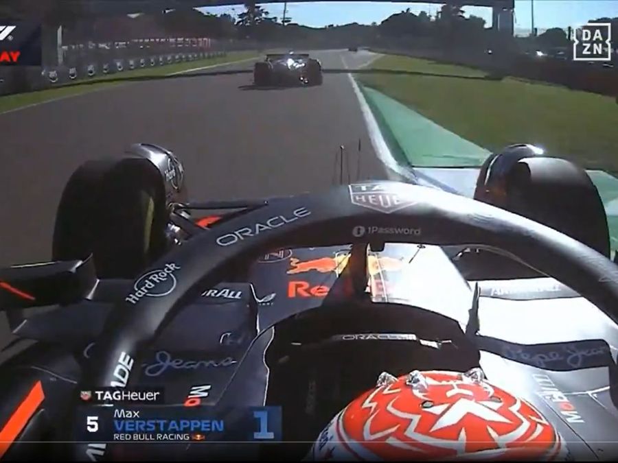 WATCH: Max Verstappen frustrated with Franco Colapinto’s DRS tactics at ...