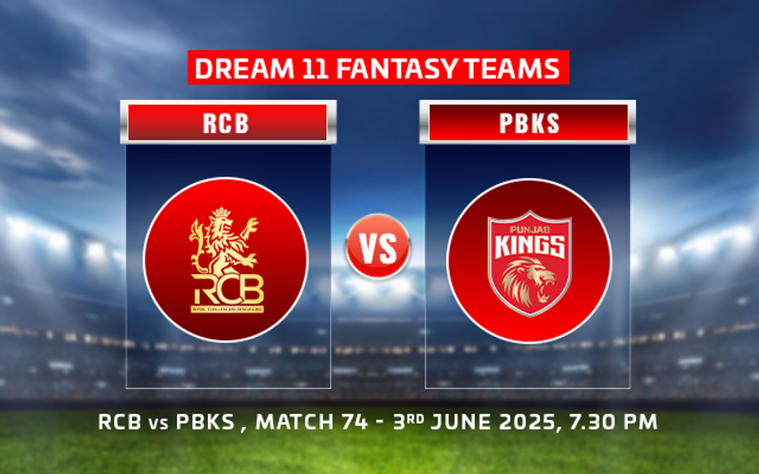 IPL 2025, Final: RCB vs PBKS Dream11 Prediction, Best Dream11 Team Today, Predicted Playing 11 ...