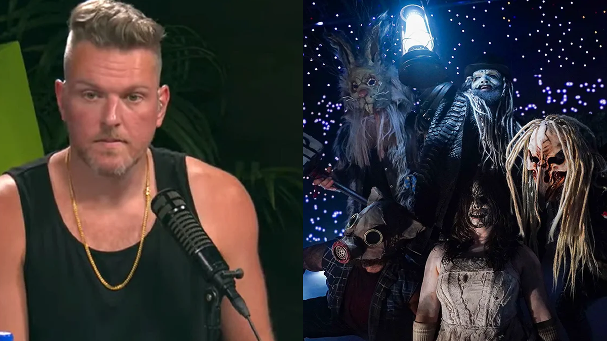 Wyatt Sicks cuts into Triple H's interview during a live event before ...