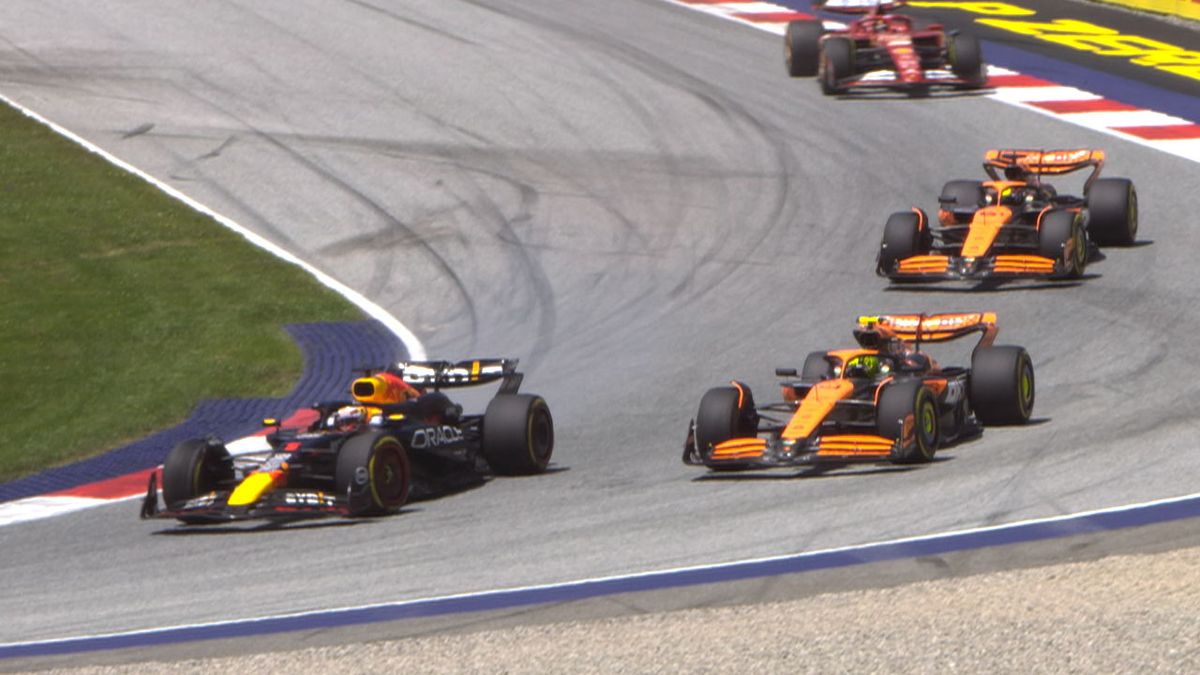 WATCH: Bird eye view of Max Verstappen's masterclass to win 3-way ...