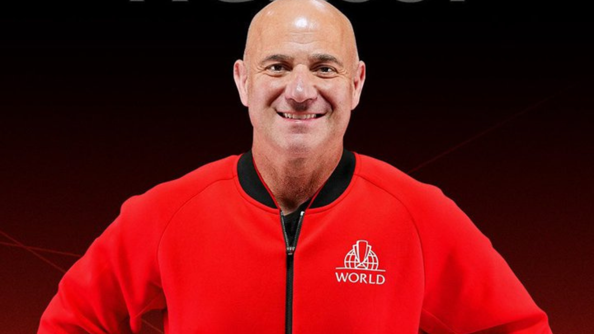 Andre Agassi to be new captain of Team World for upcoming Laver Cup
