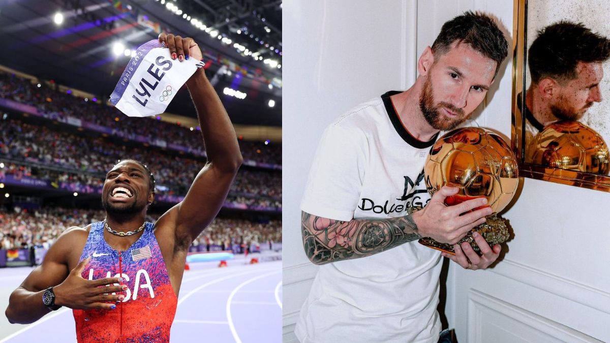 Noah Lyles praises Lionel Messi after winning Ballon d’Or resurfaces ...