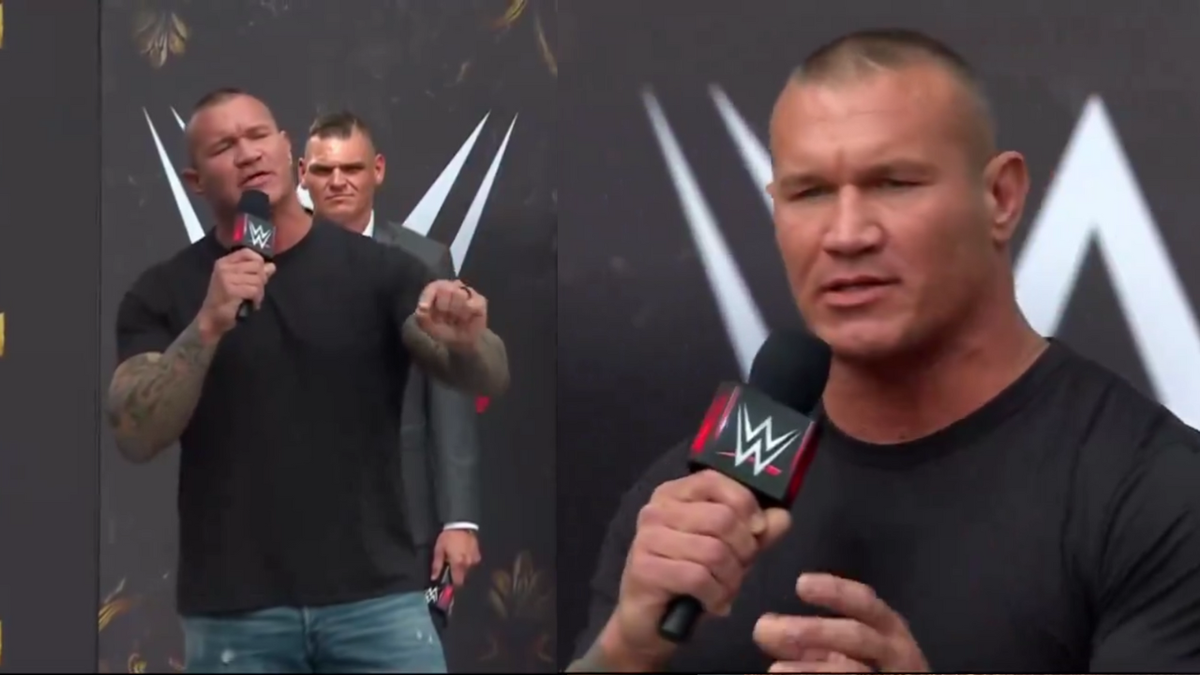 WATCH: Gunther smiles to Randy Orton's 70% German claim on pre-show of ...