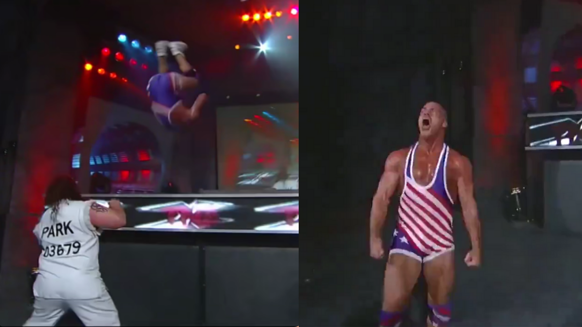 WATCH: Throwback to Kurt 'Perc' Angle's incredible to Monster Abyss ...