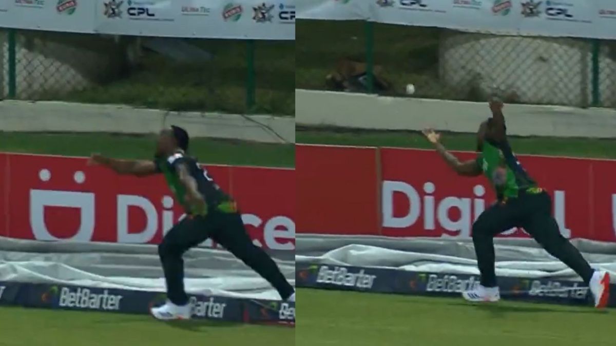 WATCH: Odean Smith takes a blinder at boundary line to dismiss Sam Billings in 1st game of CPL 2024