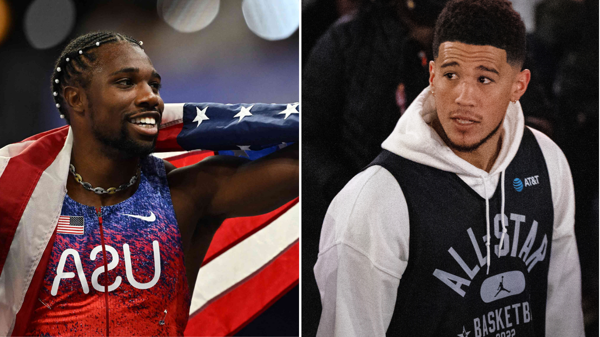 Devin Booker hits back at Noah Lyles, claims NBA win as good as an ...