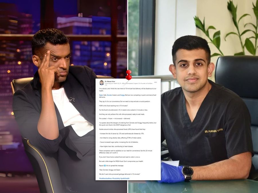 “We Don’t Want Ultra-Processed Garbage Delivered in 10 Min!” Doctor ...