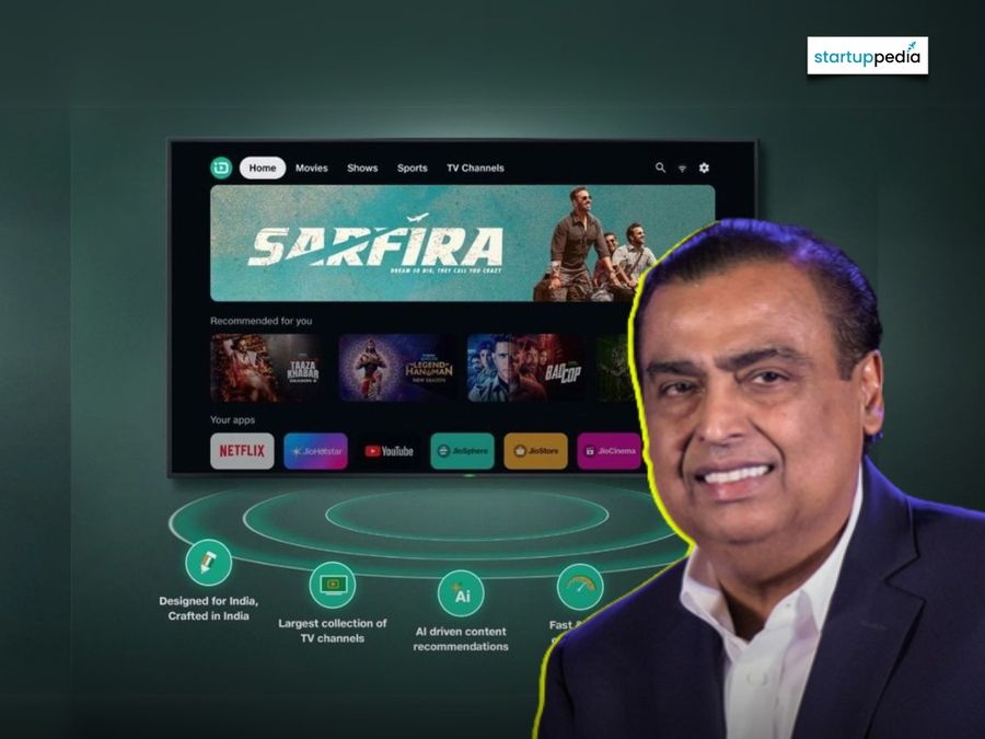Reliance Jio Launches JioTele OS - India’s First Smart TV Operating ...