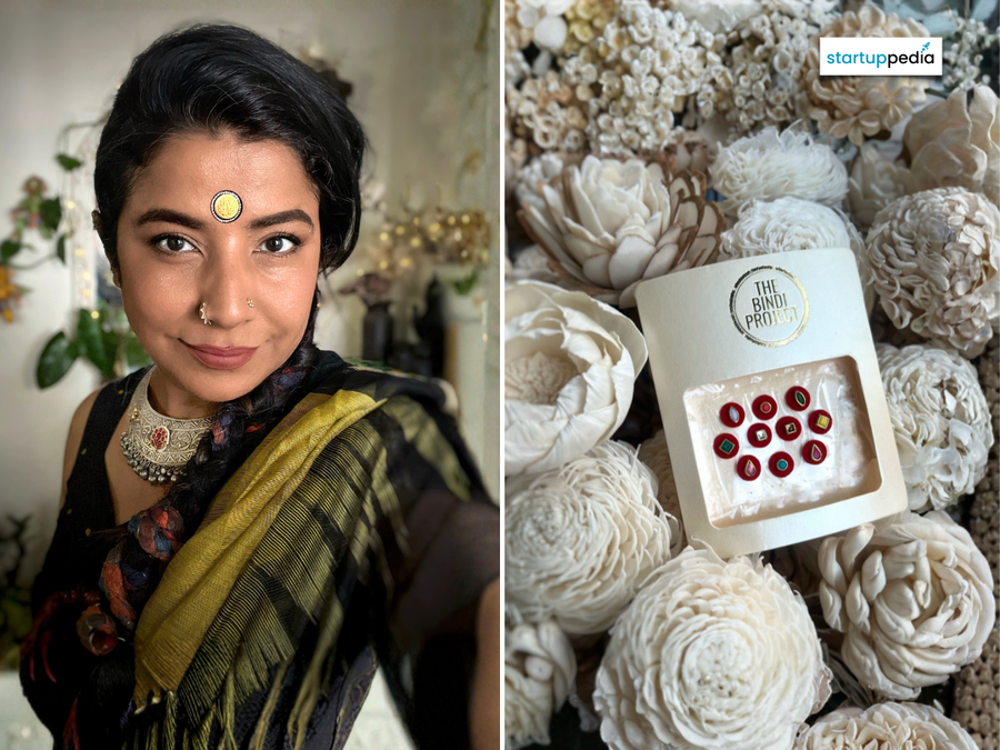 Bengaluru Entrepreneur Makes Bindis With A Funky & Cultural Twist ...