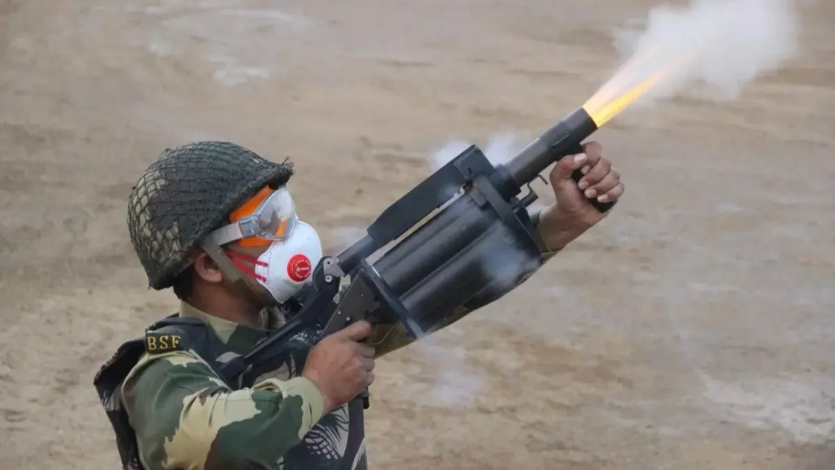BSF to launch tear smoke shell 2.0: A safer and more effective crowd ...