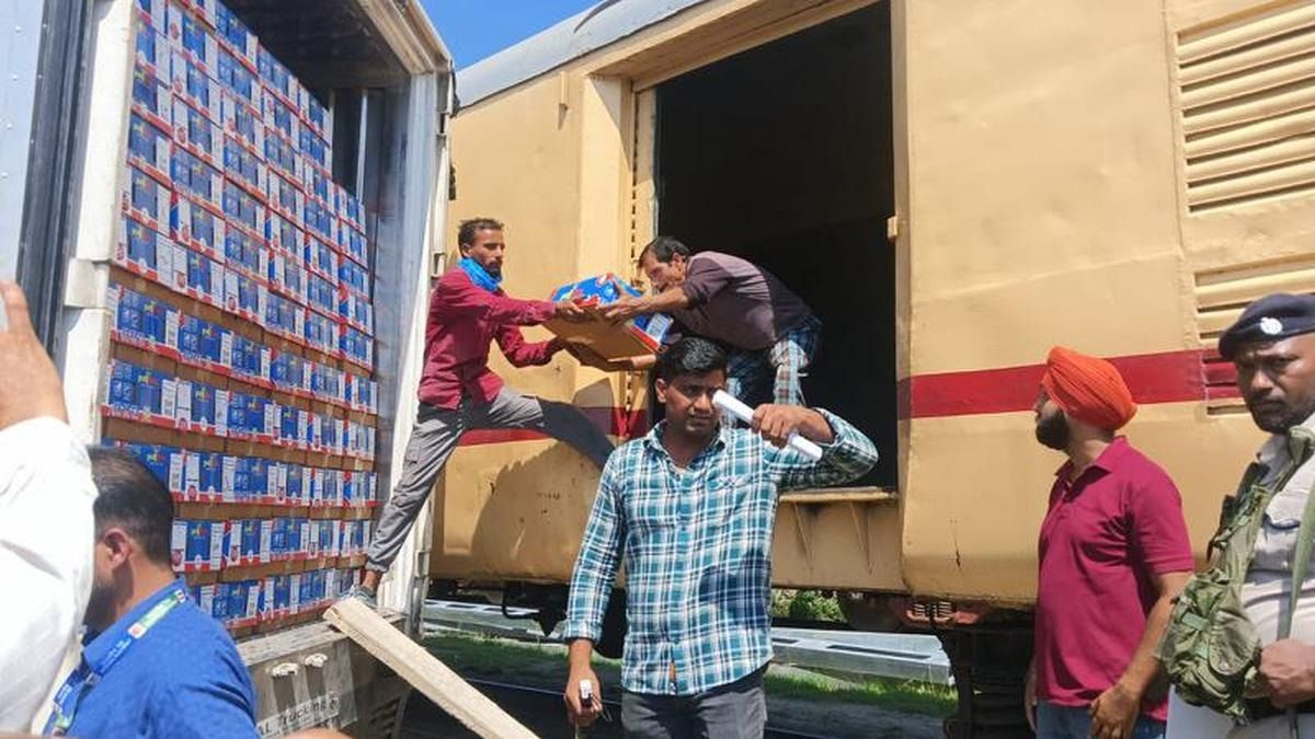 Indian Railways launches first-ever parcel train from Kashmir to Delhi ...