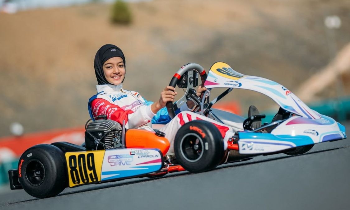 Atiqa Mir, 10, becomes first female to win karting race in UAE