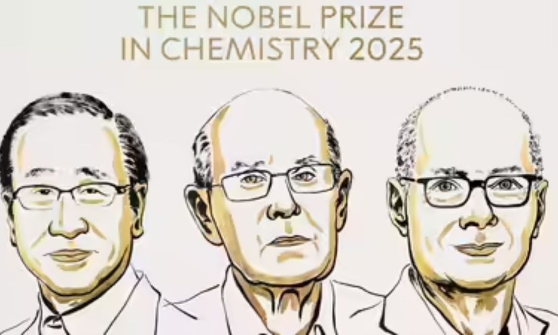 Trio honoured with 2025 Chemistry Nobel for ‘creating new rules’ in material science