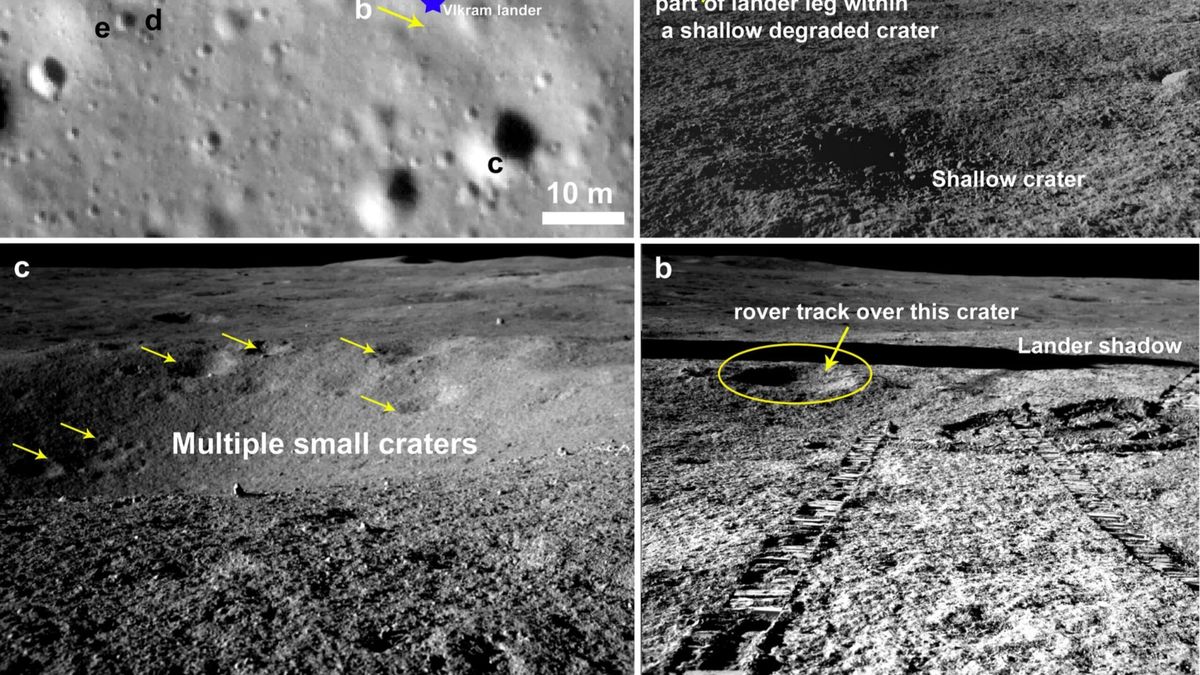 Chandrayaan-3 finds 160 km massive crater on moon, redefining lunar history