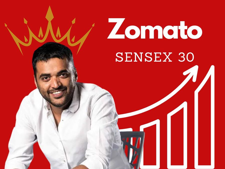 Zomato's Leap into History: First Indian Startup in Sensex 30