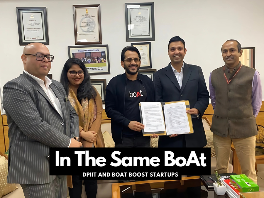 DPIIT Partners with boAt to Propel Startups in D2C and Manufacturing