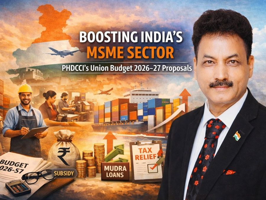 PHDCCI’s Budget 2026–27 Blueprint to Power India’s MSME Growth Engine