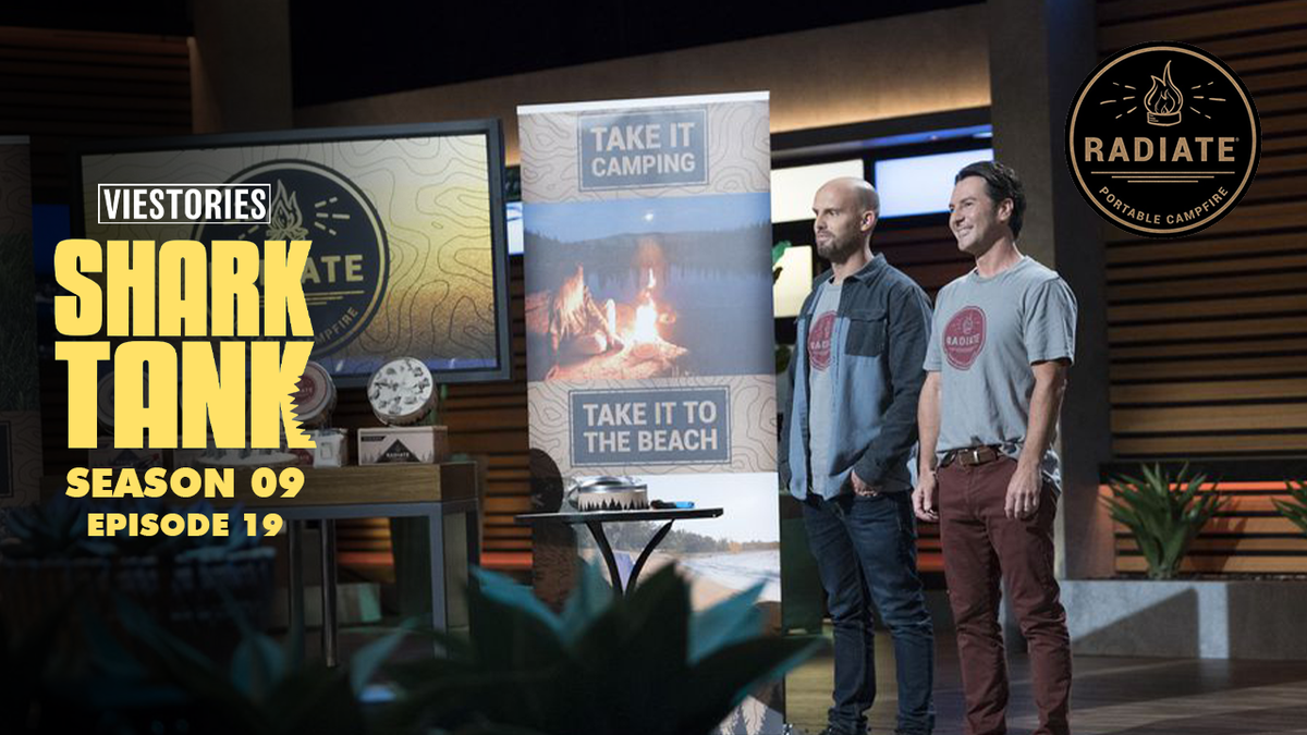Radiate: Shark Tank USA S09, a portable campfire