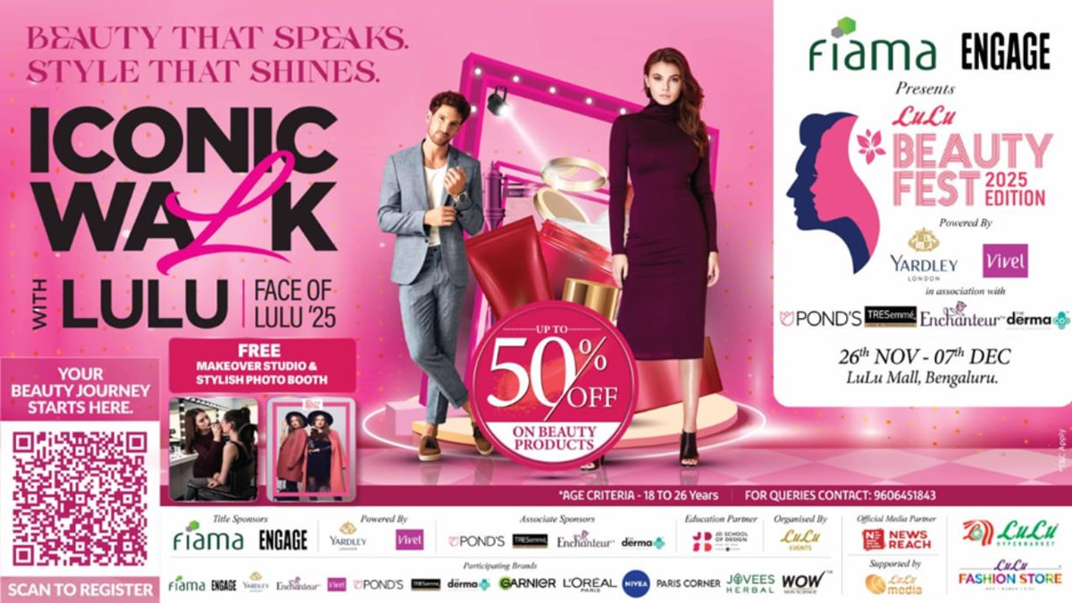 LuLu Beauty Fest Bengaluru 2025 Set to Dazzle with Grander Scale, New ...