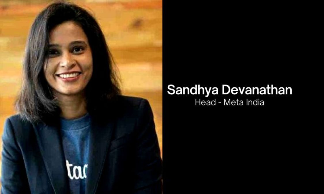 Meta Names Sandhya Devanathan As Vice President Of India & Head