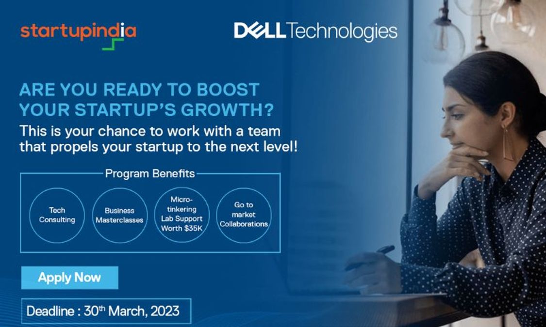 Dell Technologies Partners with Startup India to Empower Startups Scale ...