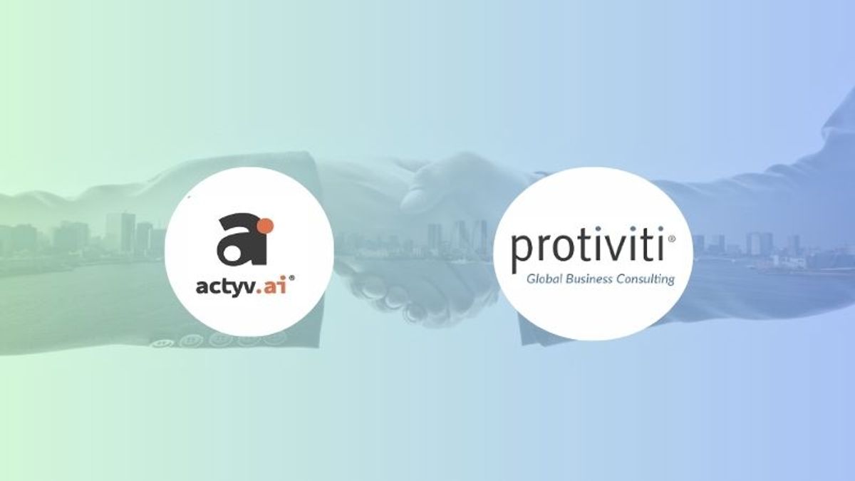 actyv.ai and Protiviti Announce Partnership to Deliver Sustainable Business Transformation and ...