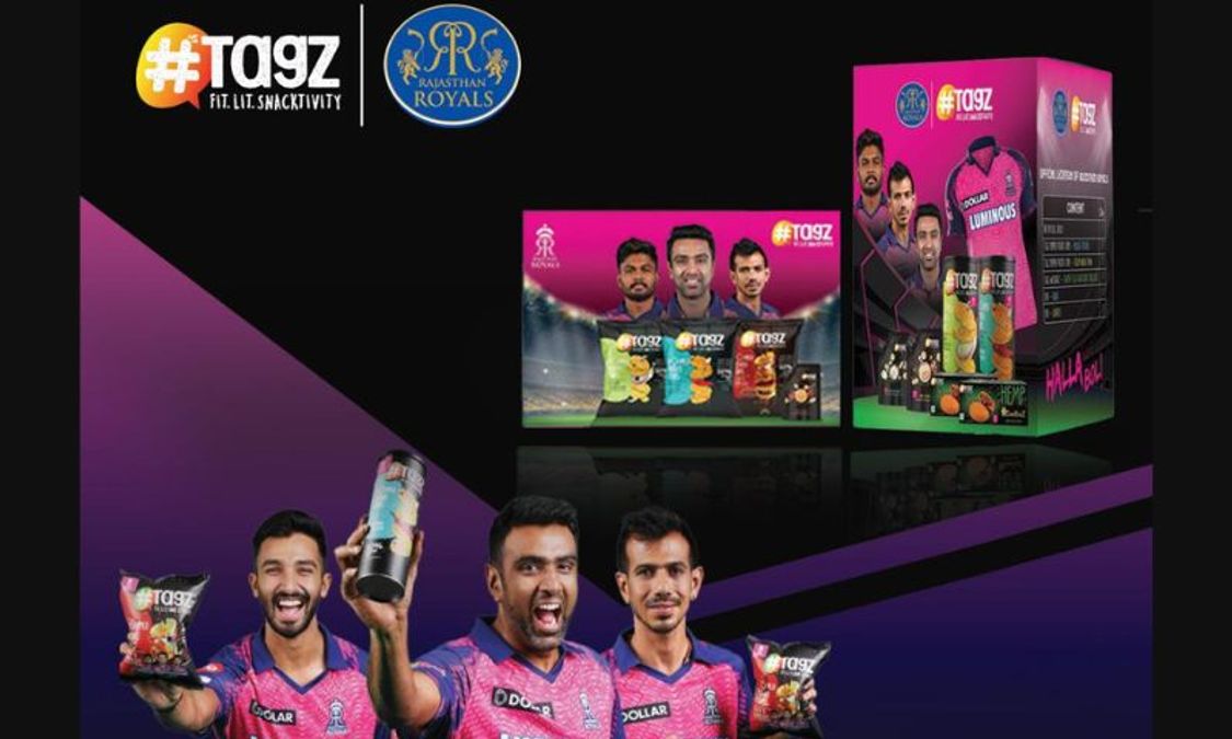 TagZ launches an exclusive range of Rajasthan Royals co-branded snack ...
