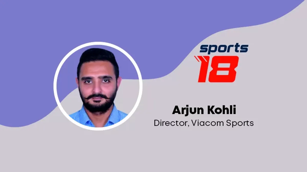 Viacom18 Sports Appoints Arjun Kohli as a Director
