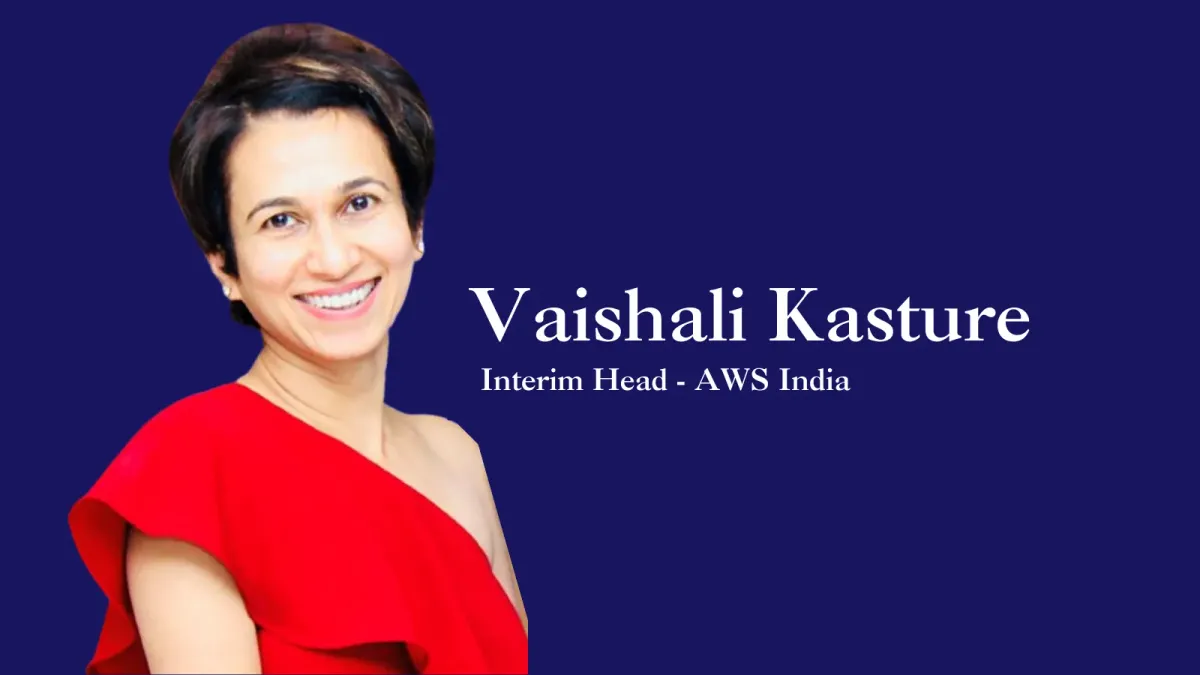 AWS India's Interim Head Vaishali Kasture Resigns