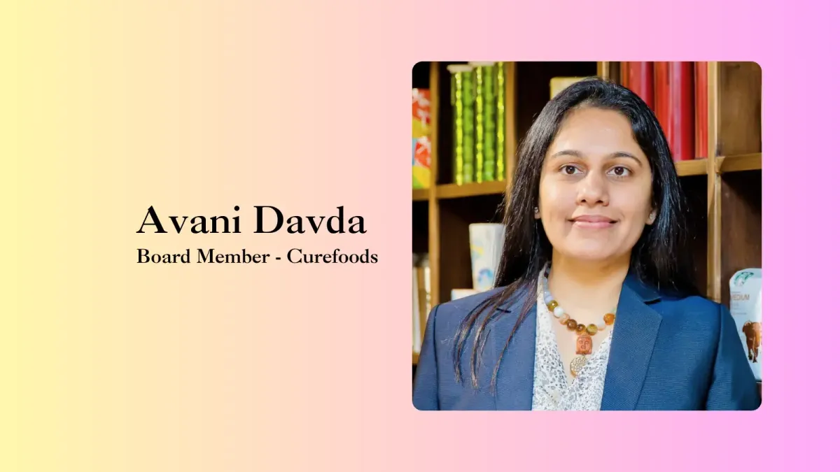 Ex-Tata Starbucks CEO Avani Davda Joins Curefoods Board