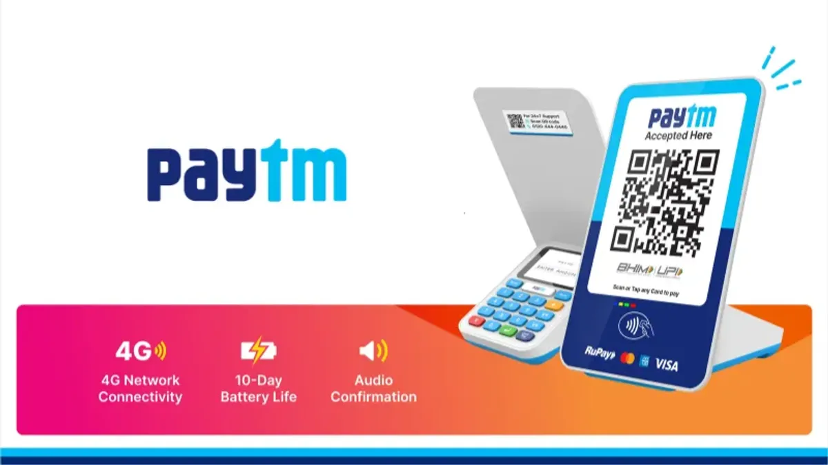 Paytm Introduces NFC Card Soundbox that Includes an Integrated Card Payment System