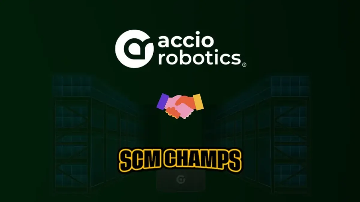 Accio Robotics Partners with SCM Champs to Revolutionize Warehouse ...