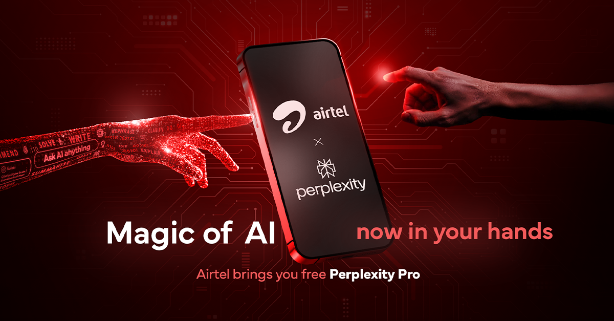 Get Perplexity Pro free with Airtel’s Rs 189 plan