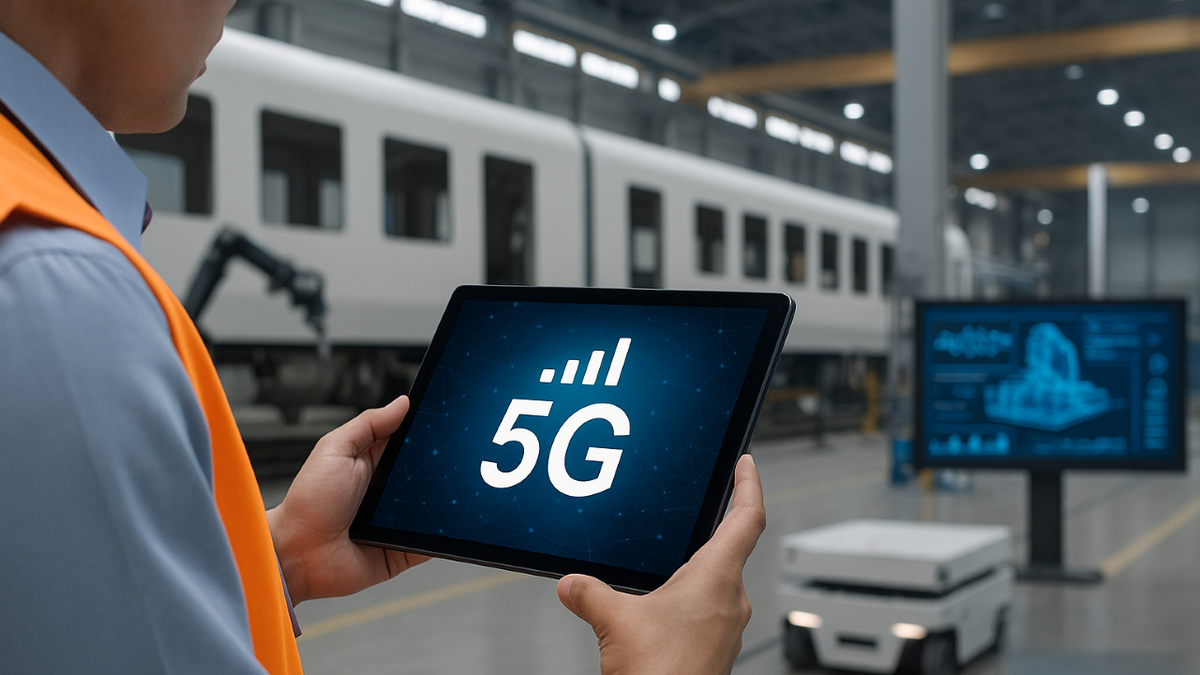 Hitachi Rail deploys private 5G with GlobalLogic, Ericsson