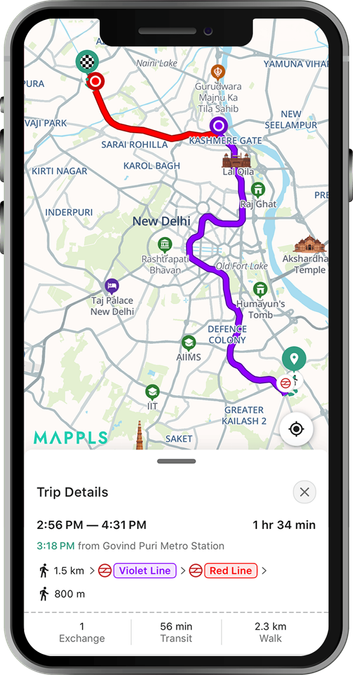 Mappls expands app to include metro, rail and bus routes