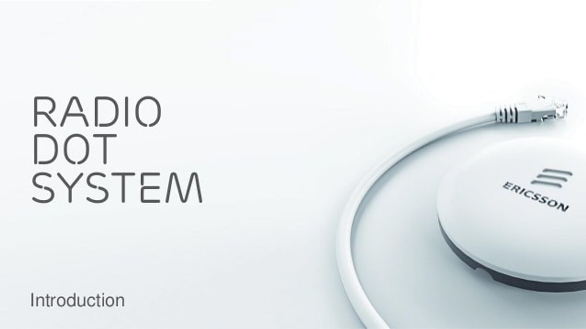 100 operators adopt Ericsson Radio Dot System to improve indoor app ...