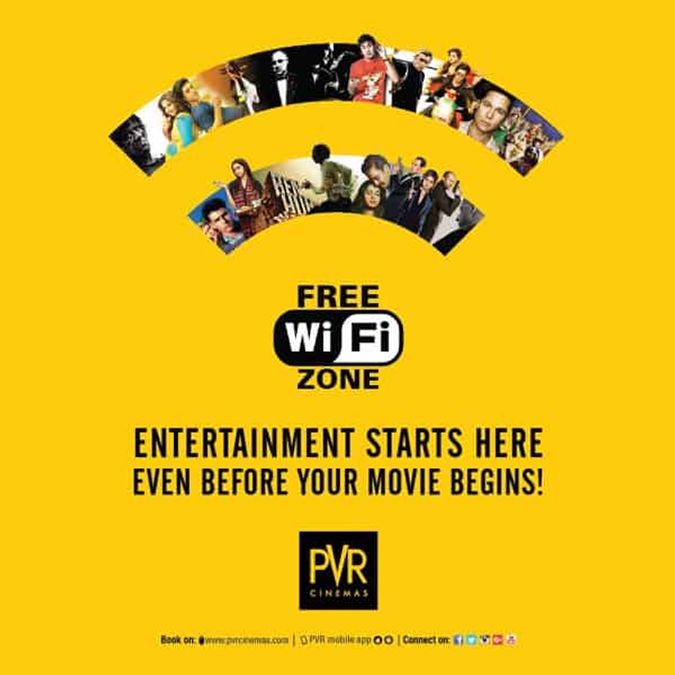 PVR launches Wi-Fi service at its various prime locations