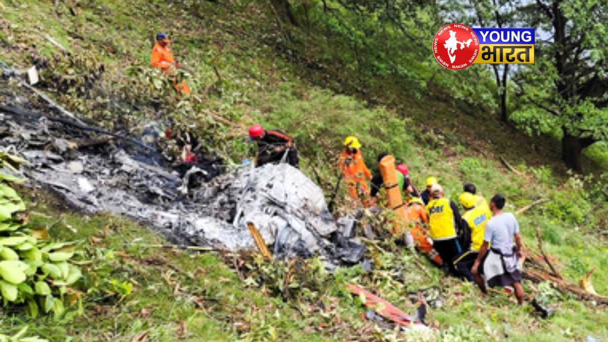 Uttarakhand helicopter crash के बाद SDRF ने दुर्घटनास्थल से सभी सात शव किए बरामद