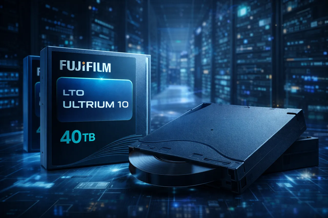 Fujifilm launches LTO Ultrium 10 40TB data cartridge
