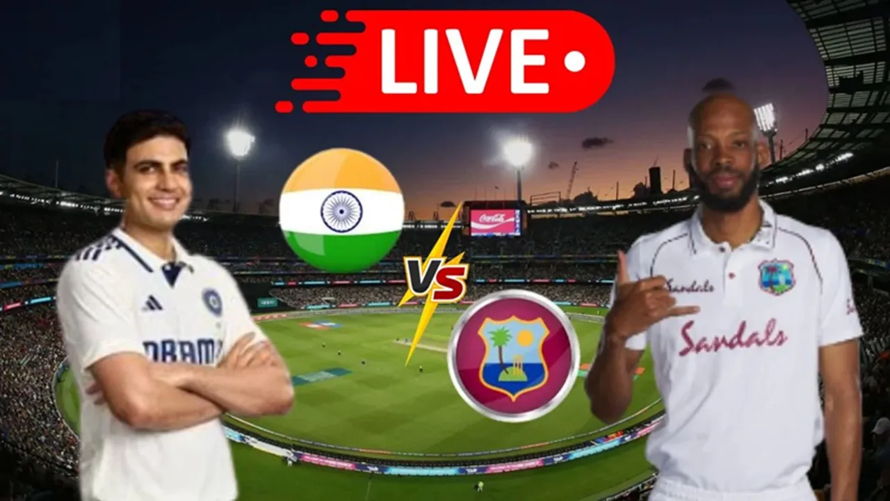 IND vs WI 1st Test Match Live Score | India vs West Indies Live ...