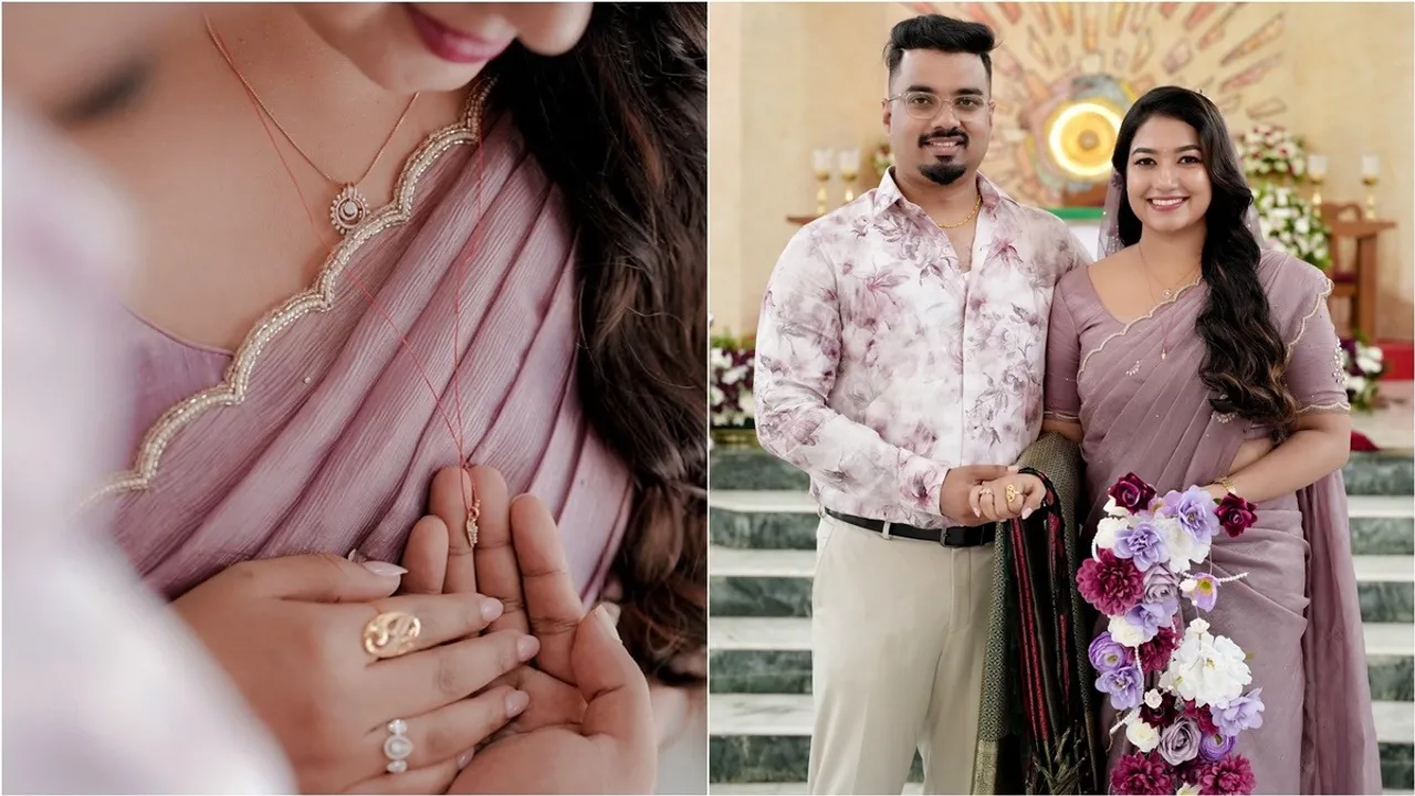 നടി ഗ്രേസ് ആന്റണിയ്ക്ക് മിന്നു ചാർത്തി എബി; വിവാഹചിത്രങ്ങൾ