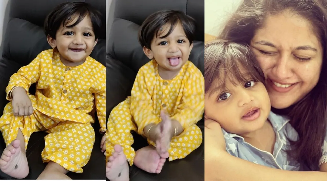 ചിരിച്ചും കരഞ്ഞും റായൻ; ദീപാവലി ആശംസയുമായി മേഘ്‌ന രാജ്