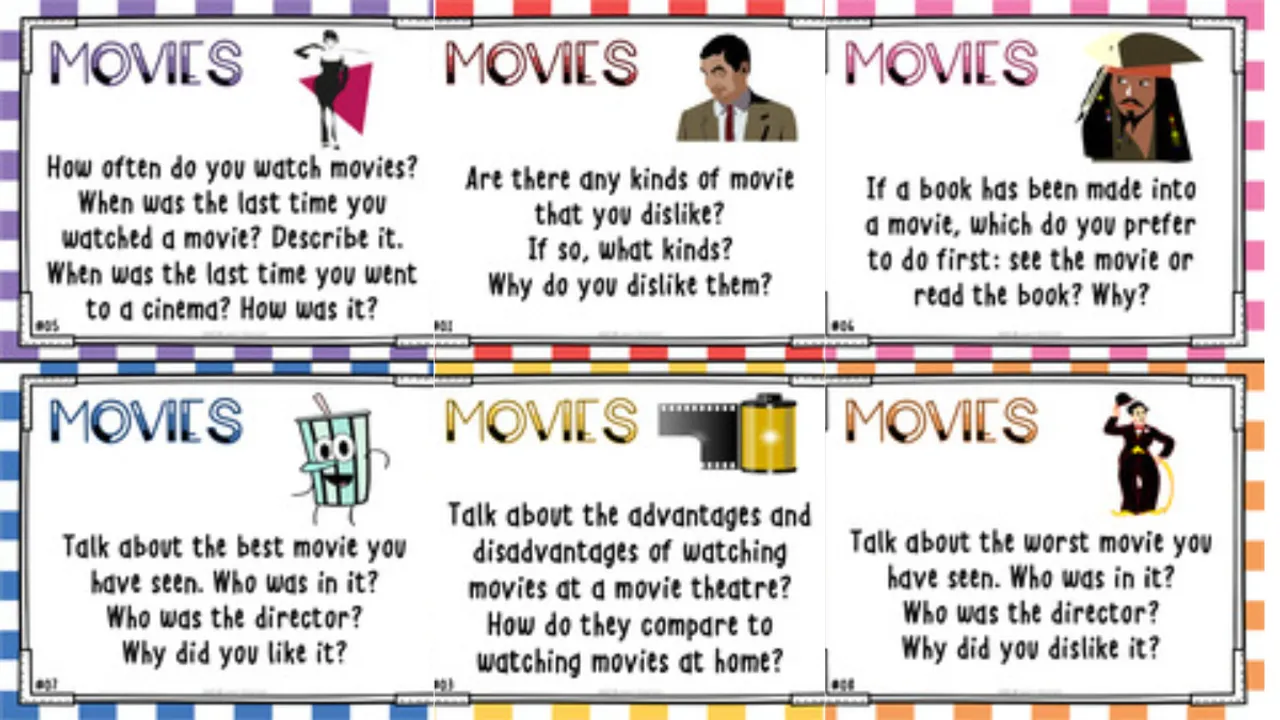 Why Movies Are Good Conversation Starters