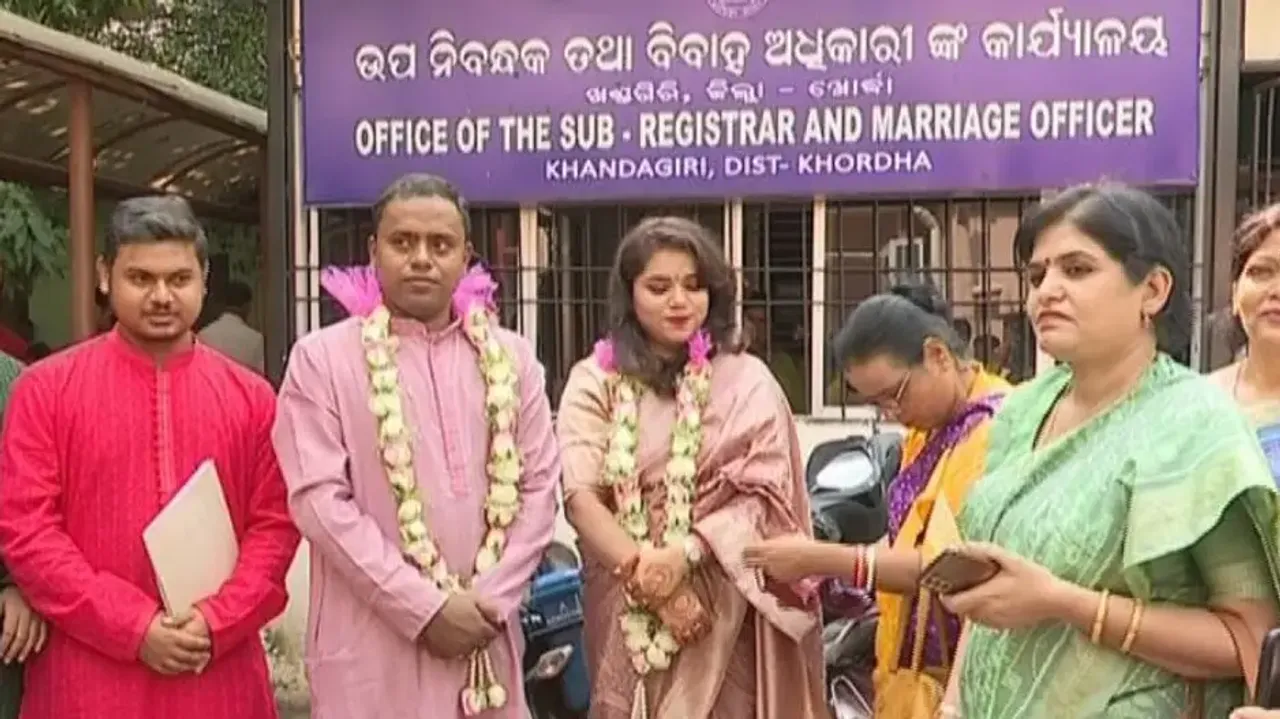 OAS toppers get hitched in low-key ceremony