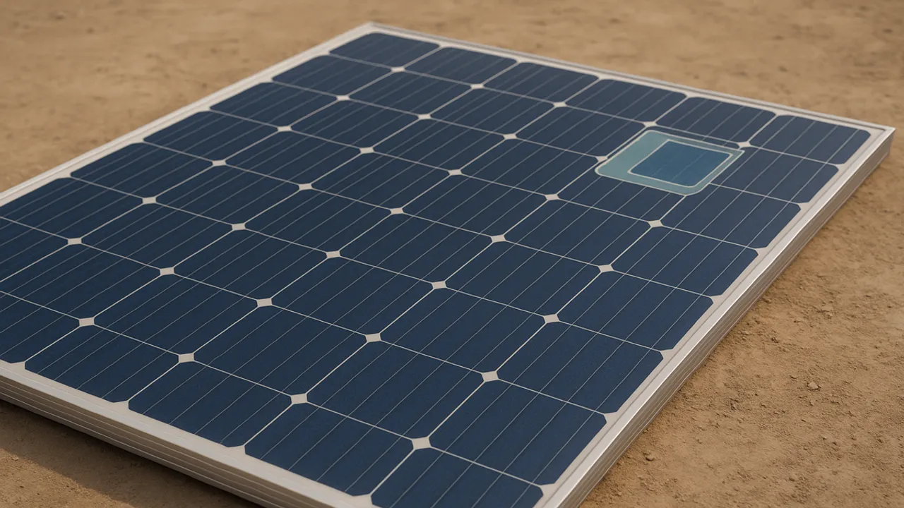 SOLARCYCLE and ASU built panel with 50% recycled glass in Arizona