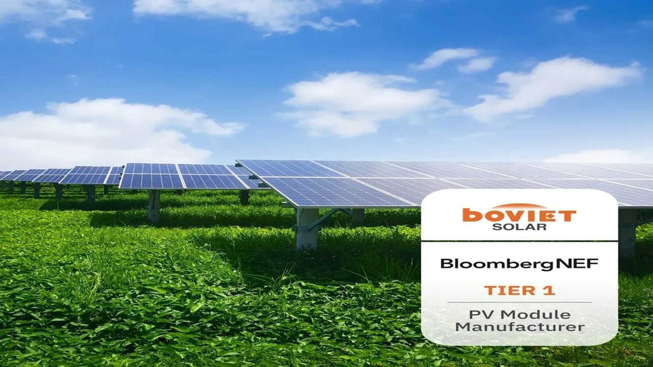 BNEF ranked Boviet Solar Tier 1 PV module maker in Q3 2025